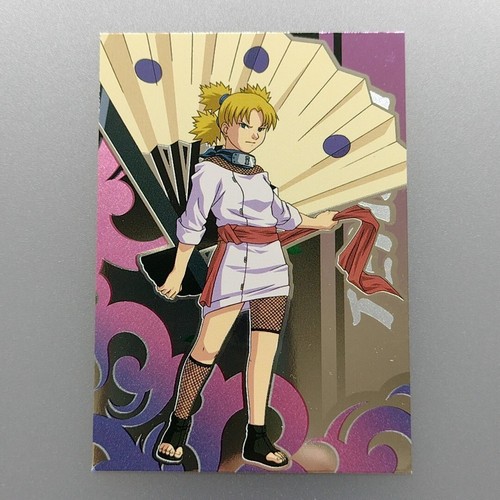 Naruto Card " Temari " 2004 No.18 AMADA Card Holo Hot Stamping CCG ...