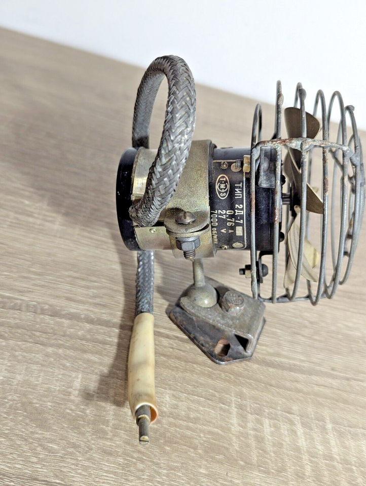 military fan for tanks T34 or Aircraft 27V - for cockpit Soviet Russian ...