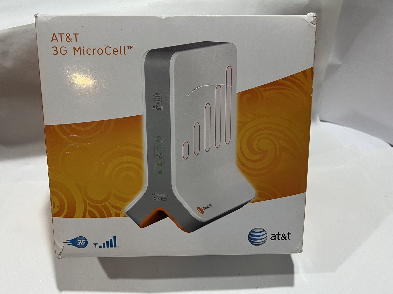 At&t Cisco 3g Microcell Wireless Cell Phone Signal Booster for sale ...