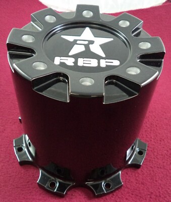 RBP Wheels Gloss Black Metal Custom Wheel Center Cap (1) | eBay