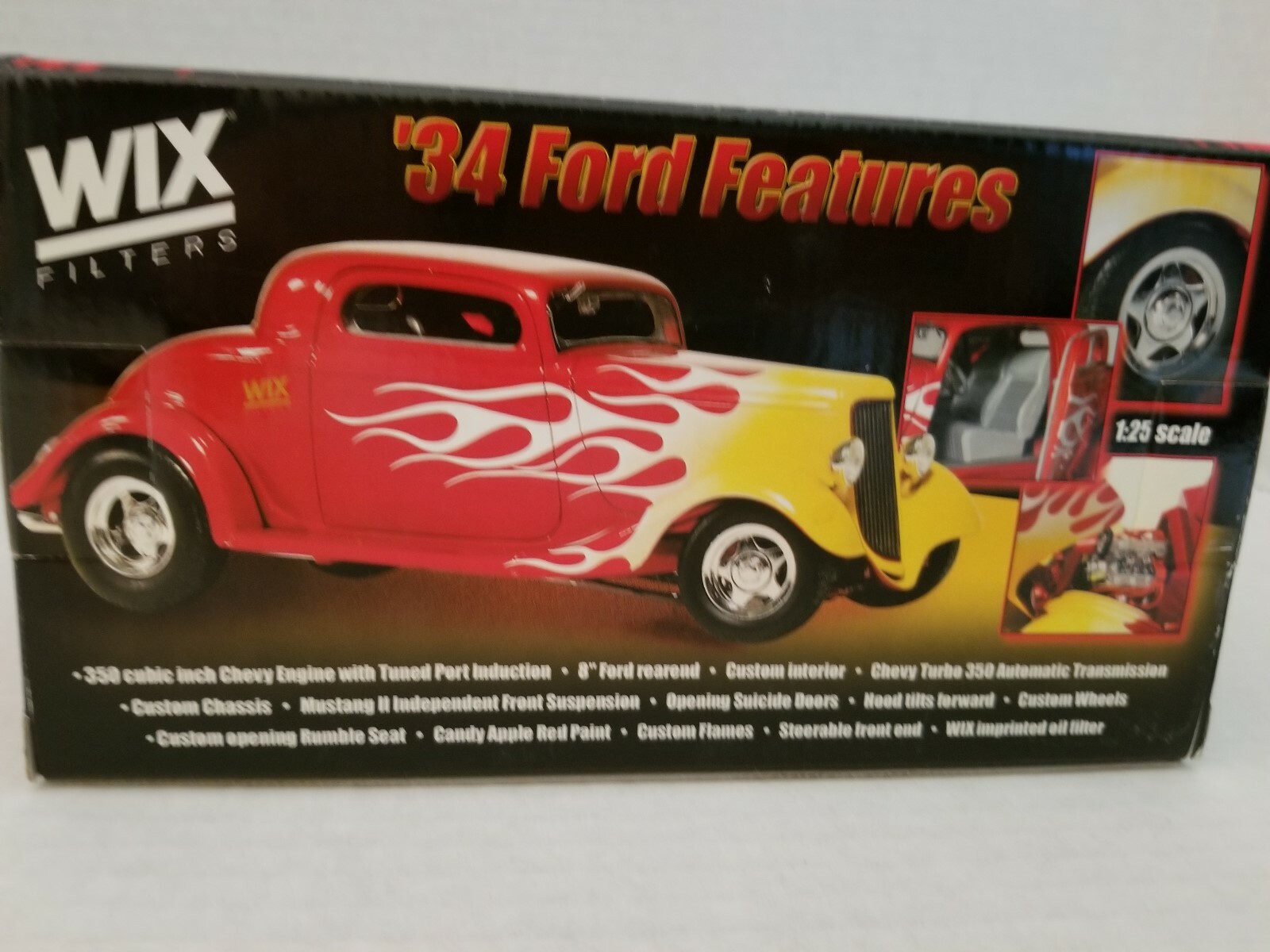 WIX FILTERS ’34 Ford Coup Die-Cast Metal Replica 1:25 Scale - NEW IN ...
