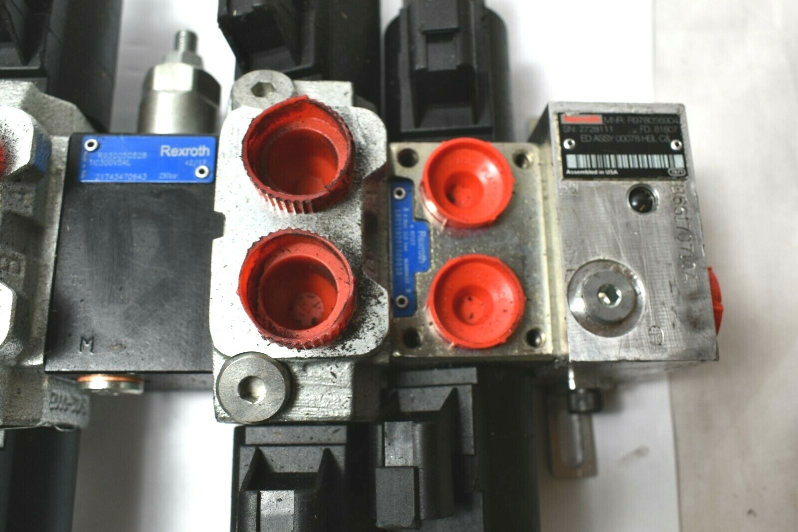 Rexroth Hydraulic Control Valve ED Assembly 00078 HEIL R933000030 ...