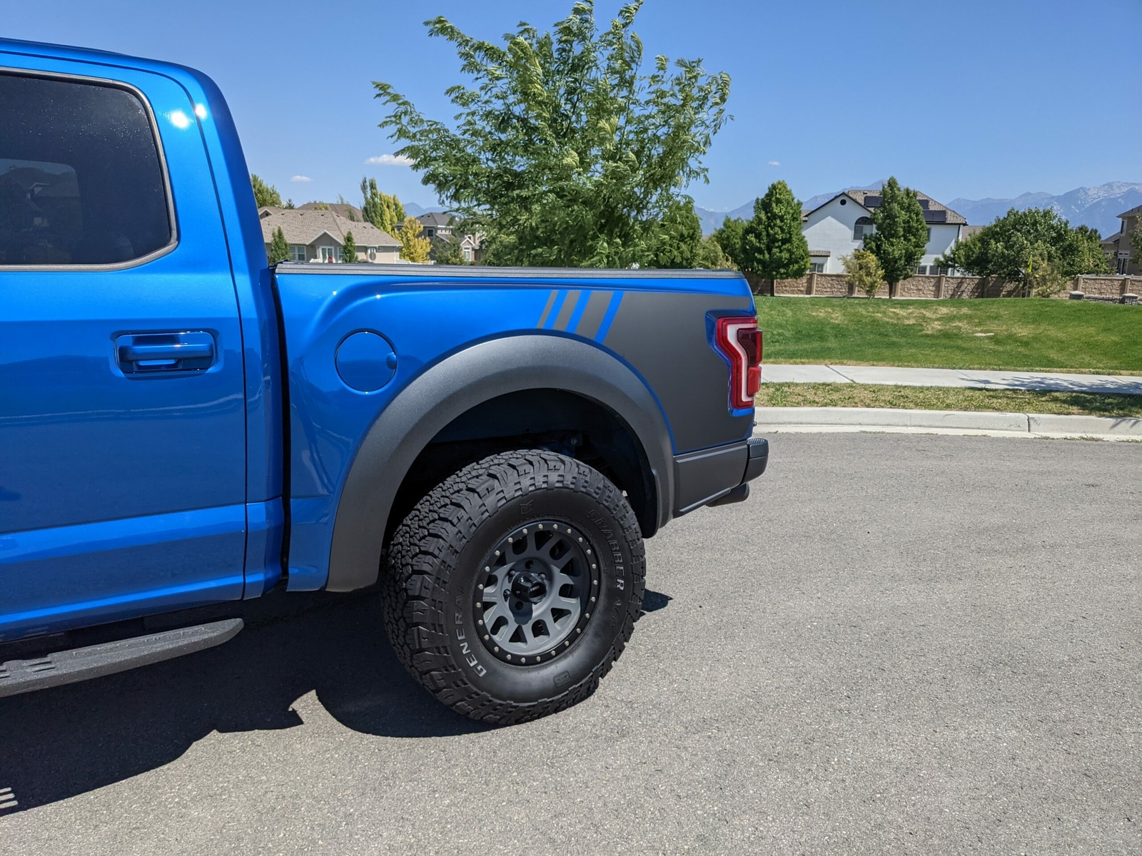 2020 Ford Raptor Bed Graphics Vinyl Side Decal Stickers Plain 2018 2019 ...