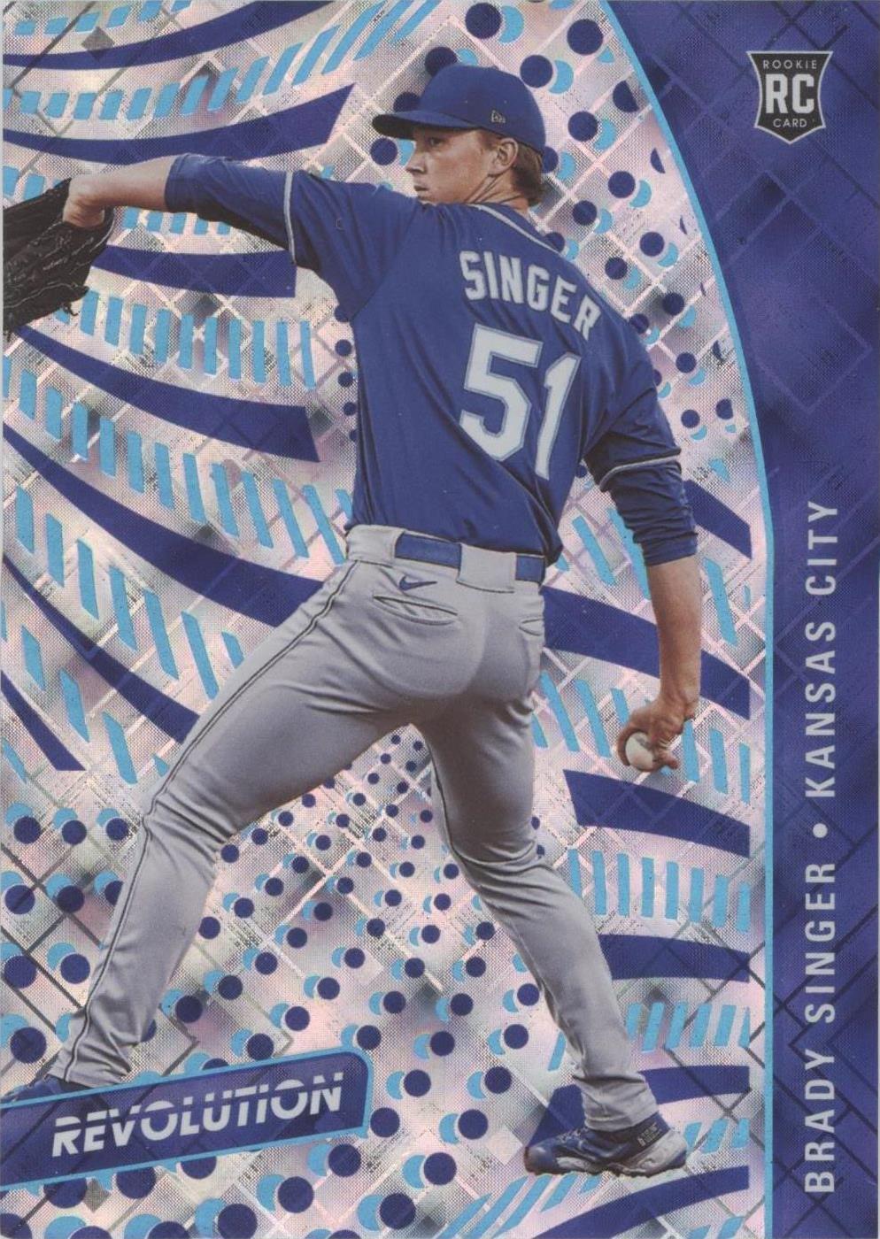 2021 Panini Chronicles - Revolution Brady Singer #50 Cosmic /99 (RC ...