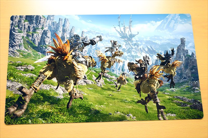 No.1158 Final Fantasy TCG Chocobo Trading Card Game Custom Playmat FF ...