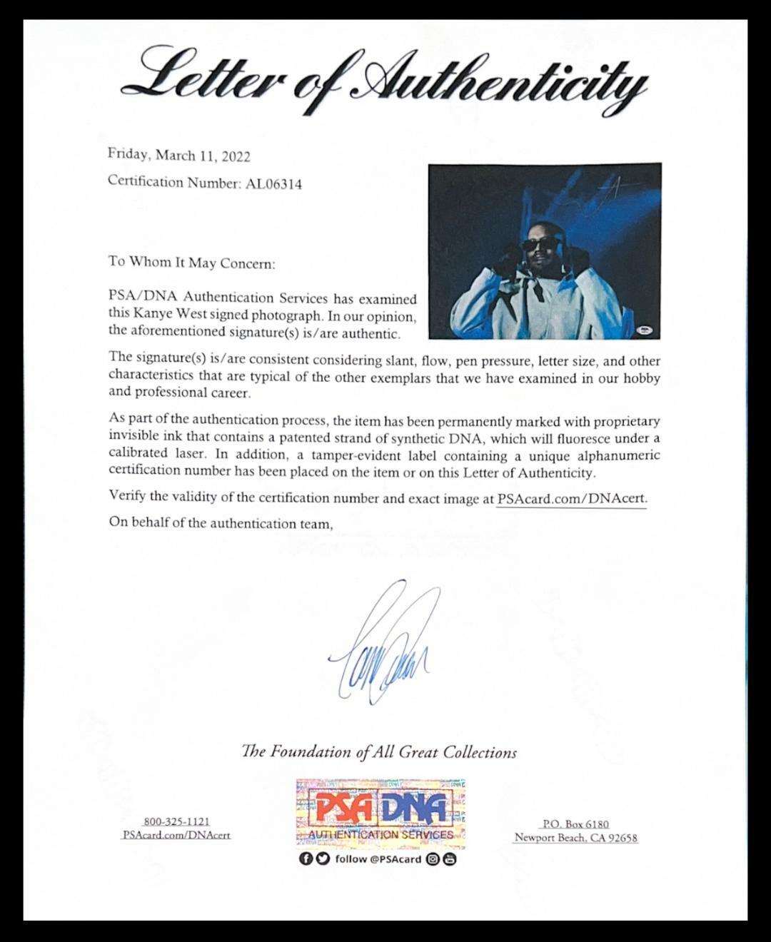 Kanye West Signature