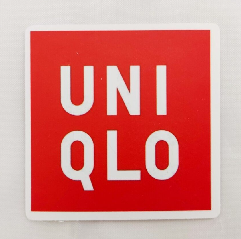 UNIQLO Waterproof Logo Decal Sticker 2"x2" | eBay