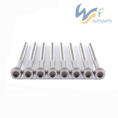 8pc Engine Cylinder Head Bolt Set For VW Touareg AUDI A4 A6 Q5 WHT 005 ...