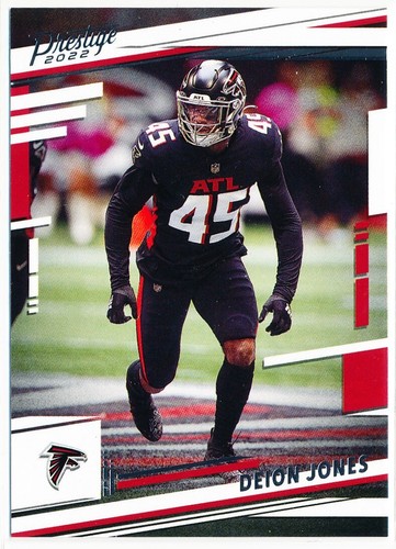 2022 Panini Prestige Football Deion Jones #14 Atlanta Falcons | eBay