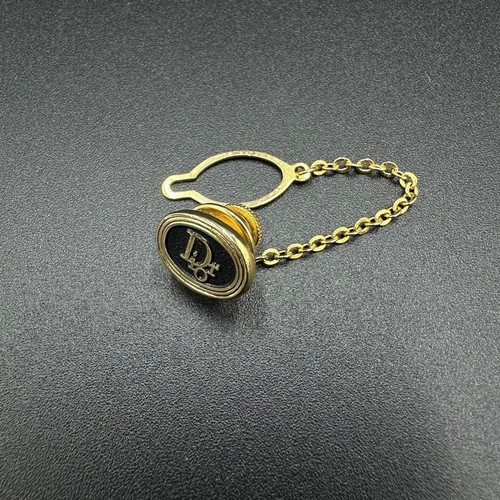 Christian Dior Tie Pin Badge Brooch Gold Luxury Fashion | eBay