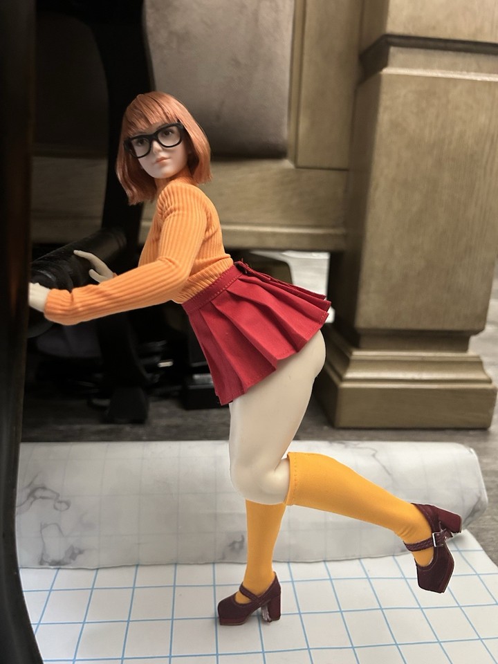 1/6 Silicon Seamless Female Figure Doll FBB Body (Velma From Scooby Doo ...