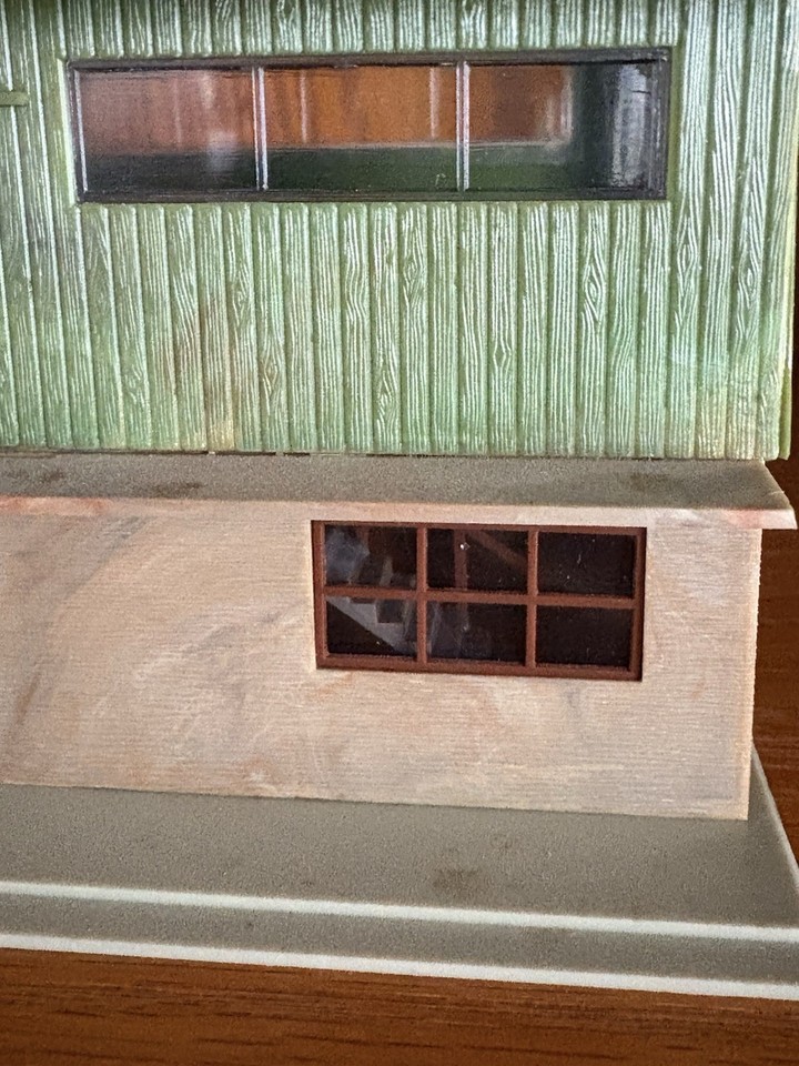 Vintage Faller HO Scale BUILT Model 2 Story Warehouse /Storage Building ...