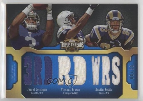 2011 Triple Threads Relic Combos /36 Jerrel Jernigan Vincent Brown ...