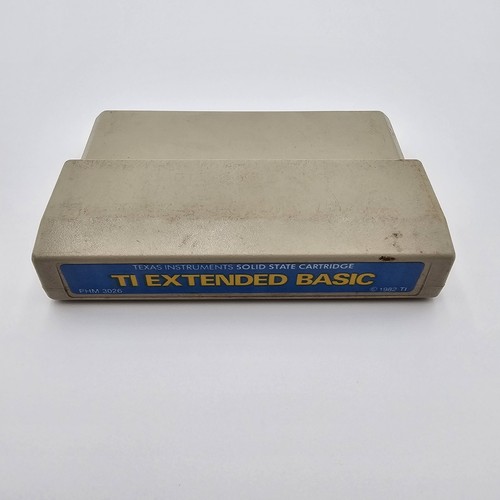 TI-99/4a Extended BASIC PHM3026 Texas Instruments Cartridge Only | eBay