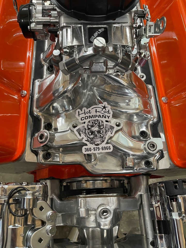 383 R STROKER MOTOR 512hp ROLLER TURN KEY PRO STREET CHEVY CRATE ENGINE ...