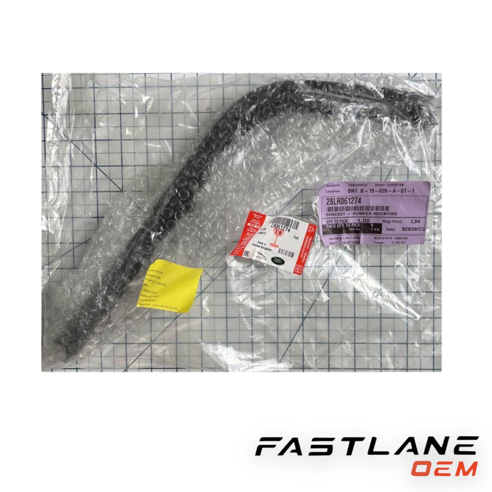 Land Rover OEM 15-16 Discovery Sport Rear Bumper-mount Bracket Right ...