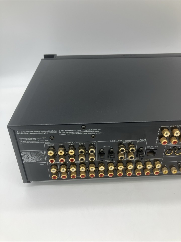 Rotel RSP-1066 surround sound processor/Pre-amplifier No Remote VGC ...