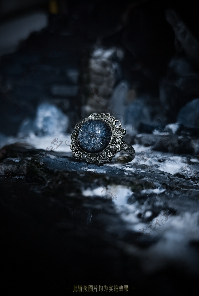 The Snow Witch Ranni Dark Moon Ring Cosplay Prop Adjustable Size Copper ...