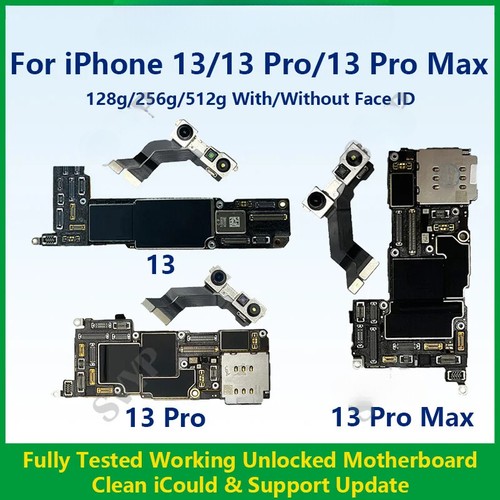 Tested Authentic Motherboard for IPhone 13 Pro Max 128g/256g Unlocked ...