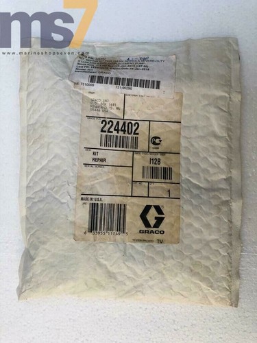 GRACO 224402 UHMWPE/NEOPRENE FOR 224-344 STAINLESS STEEL DISPLACEMENT ...