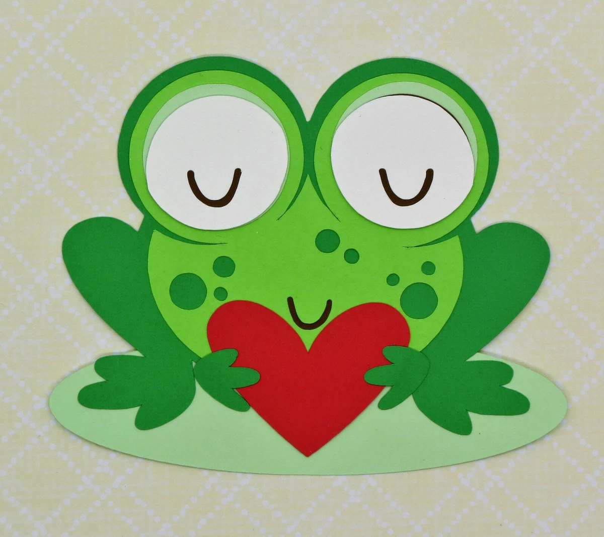 Frog Heart Clipart
