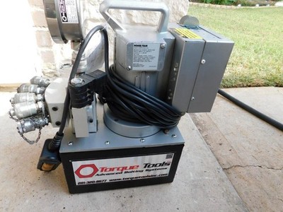 SPX FLOW SPX-115 HYDRAULIC BOLTING PUMP CALIBRATED READY TORQUE WRENCH ...