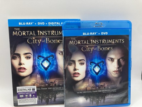 2013 The Mortal Instruments City of Bones Blu-ray / DVD 130 Minutes w ...