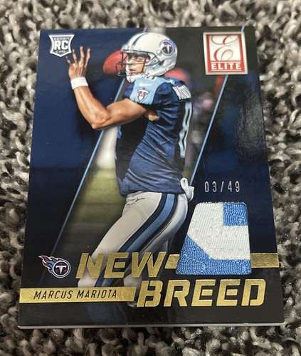 2015 Panini Donruss New Breed Jerseys Prime /49 Marcus Mariota #NB-MM ...