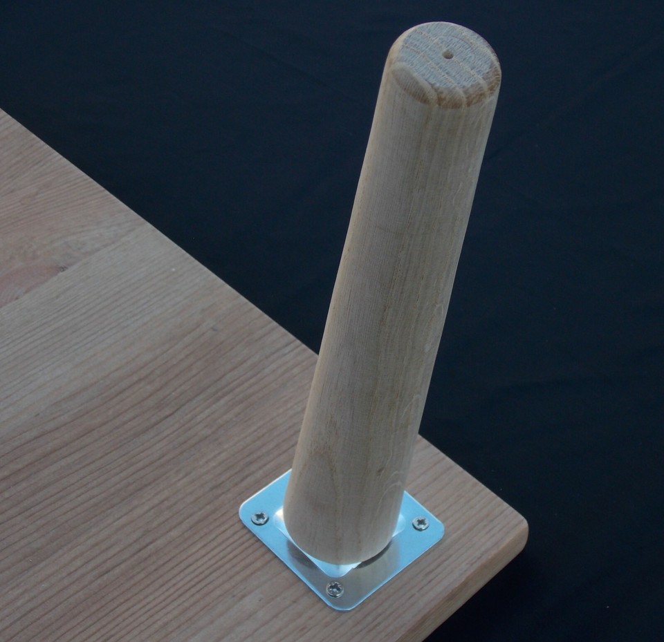 SET OF 4 LEG FIXING MOUNTING PLATES BRACKETS PLATE FOOT FEET LEGS ...