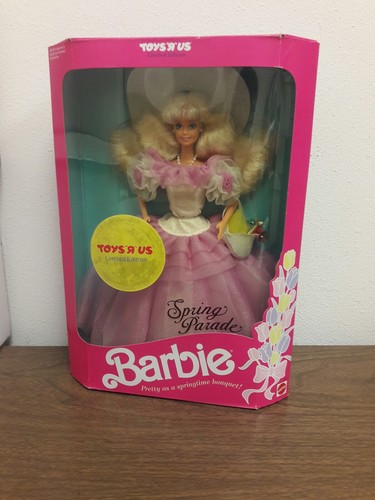 Vintage 1991 Mattel Spring Parade Barbie Toys R Us Exclusive no. 7008 ...