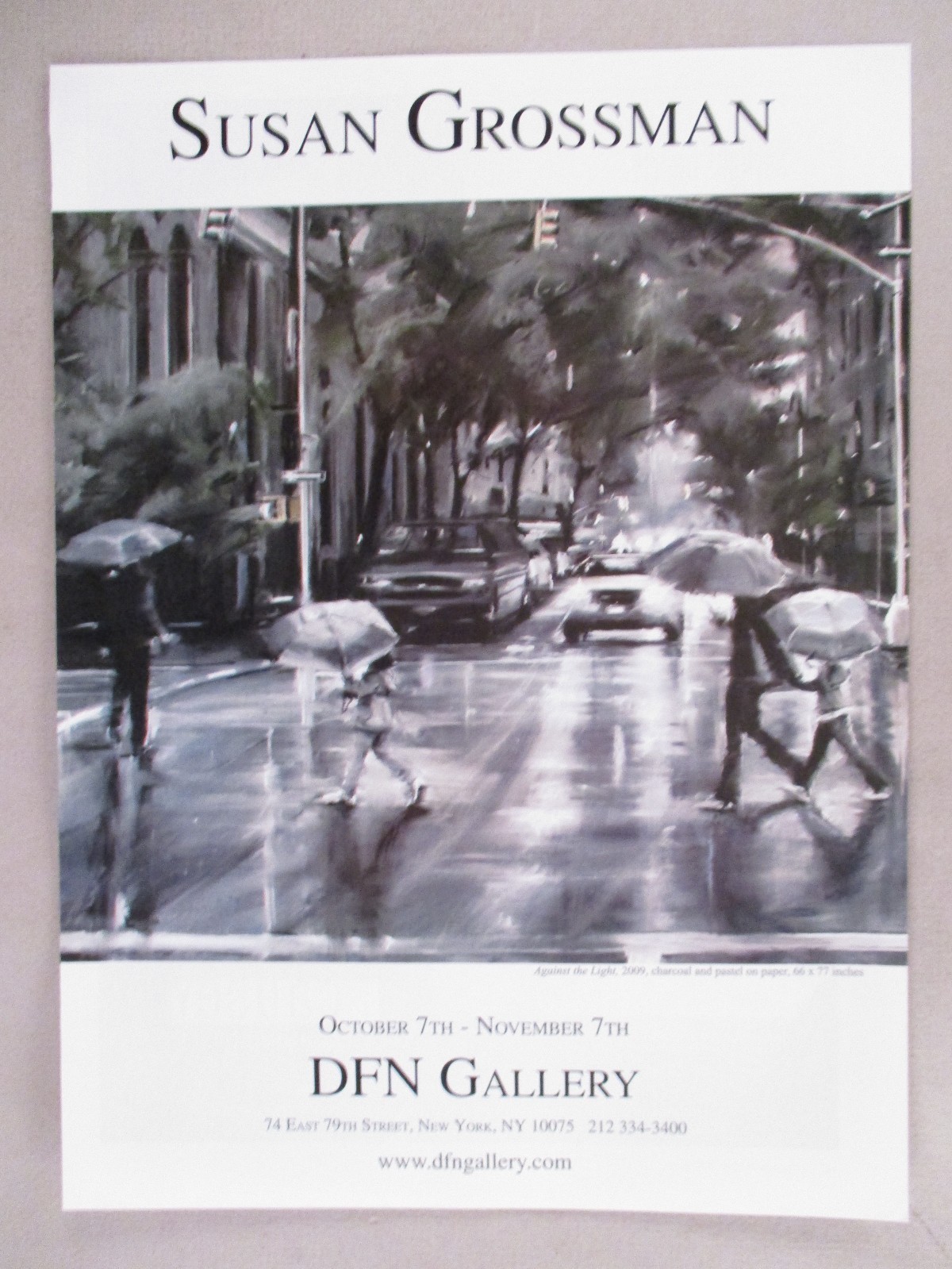 Susan Grossman Art Gallery Exhibit PRINT AD - 2009 | eBay