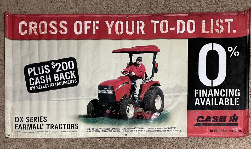 CASE IH banner | eBay
