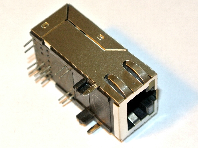 JK0-0144NL Pulse connector RJ45 1X1 100P LED [QTY=1pcs] | eBay