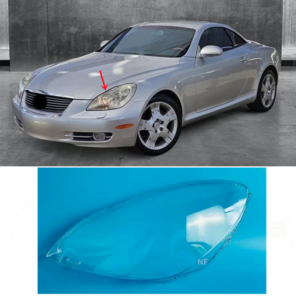 1Pcs Headlight Headlamp Clear Lens Cover LH Left Fit for Lexus SC 430 ...