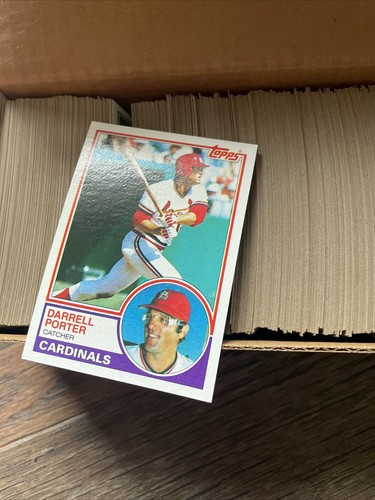 1983 Topps Baseball Near Complete Set 789 Cards MLB | eBay