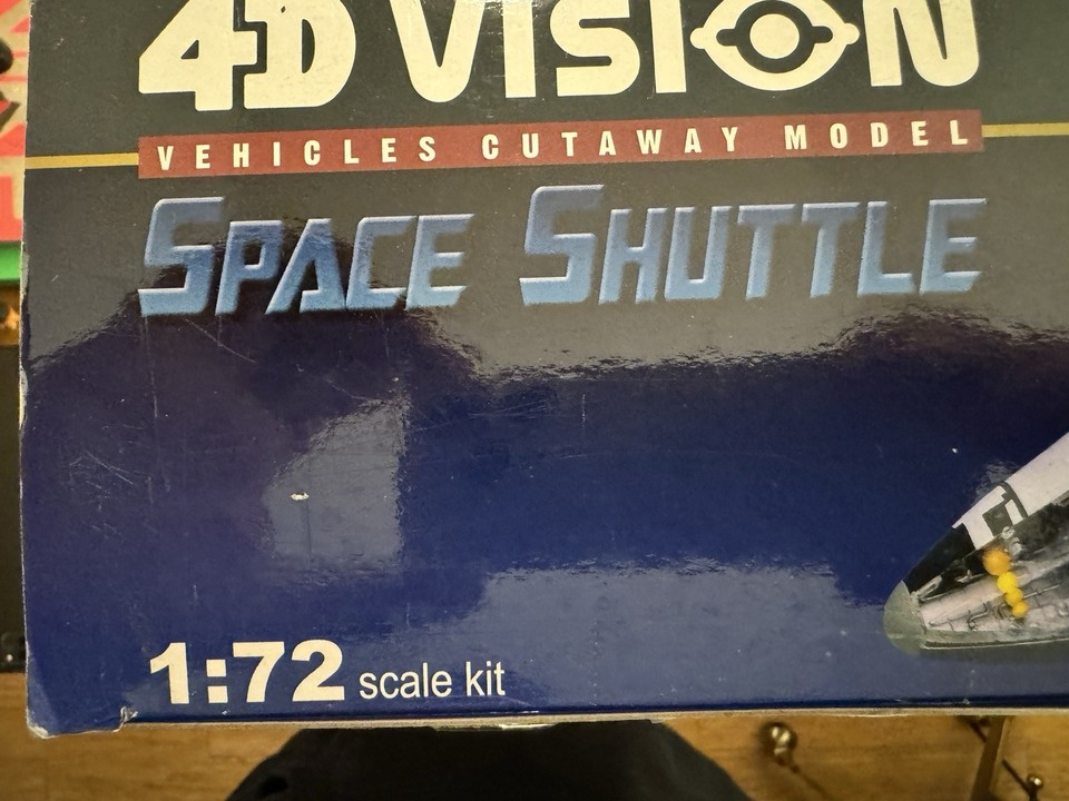 4D Vision 1/72 Space Shuttle Vehicle Cutaway Model New Sealed | eBay