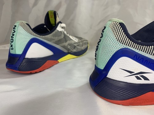 Reebok Nano X1 Grit Men’s Training Shoes Size 12.5 Yellow Red Blue ...