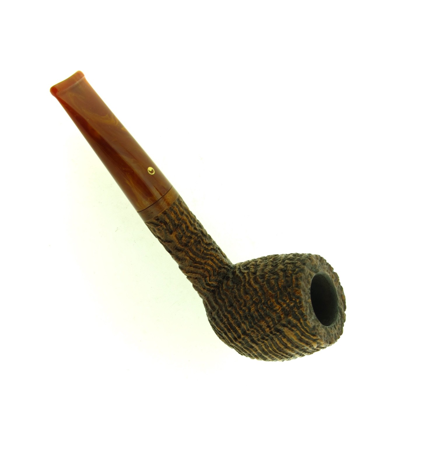 JT COOKE APPLE AMBEROID STEM PIPE | eBay