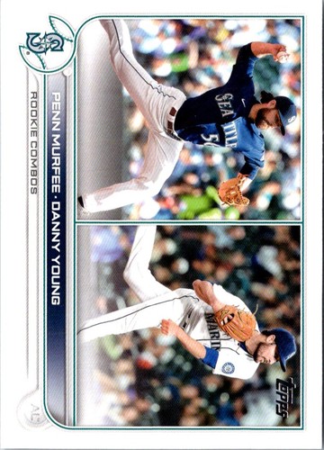 2022 Topps Update Penn Murfee/Danny Young #US220 Seattle Mariners ...