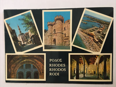 Rhodes Greece Vintage Postcard | eBay