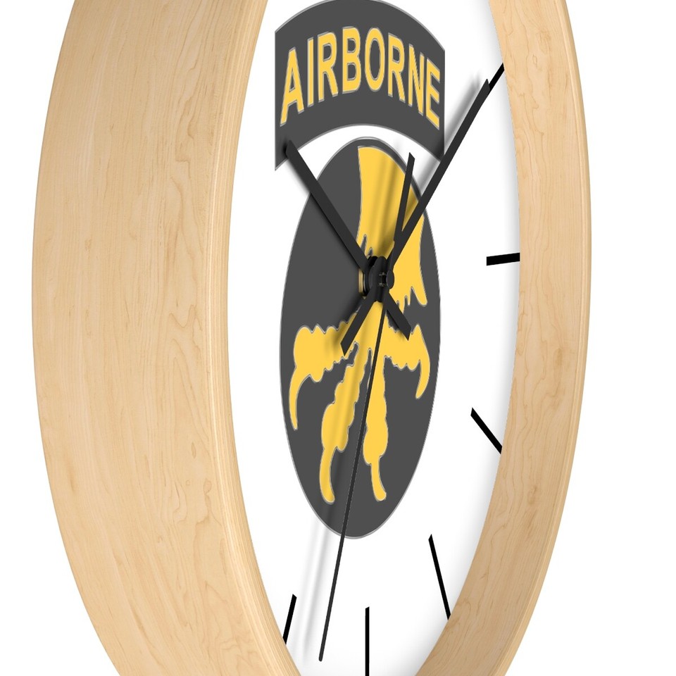 17th Airborne Division Wall Clock | eBay