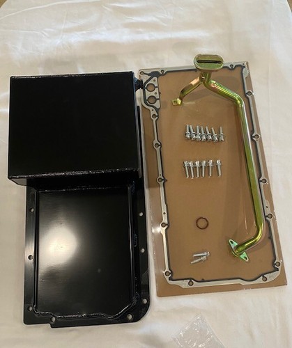 LS Fabricated Oil Pan kit 7 Qt Rear Sump Black LS1,LS2,LS3,LS6 | eBay