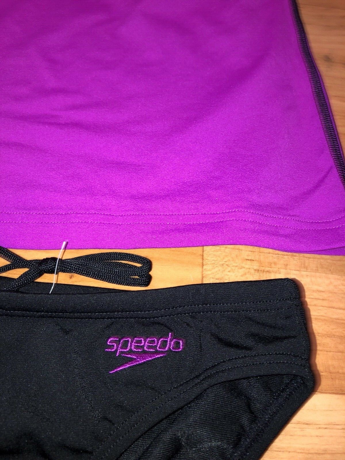 Bright Pink or Purple SPEEDO Endurance Chlorine Resistance Swimmers ...