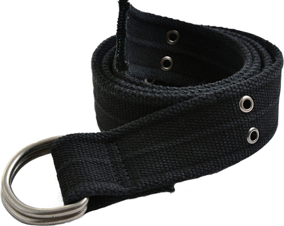 D Ring Military Pistol Style Belt 1.5" Heavy Duty Vintage Army Tactical ...