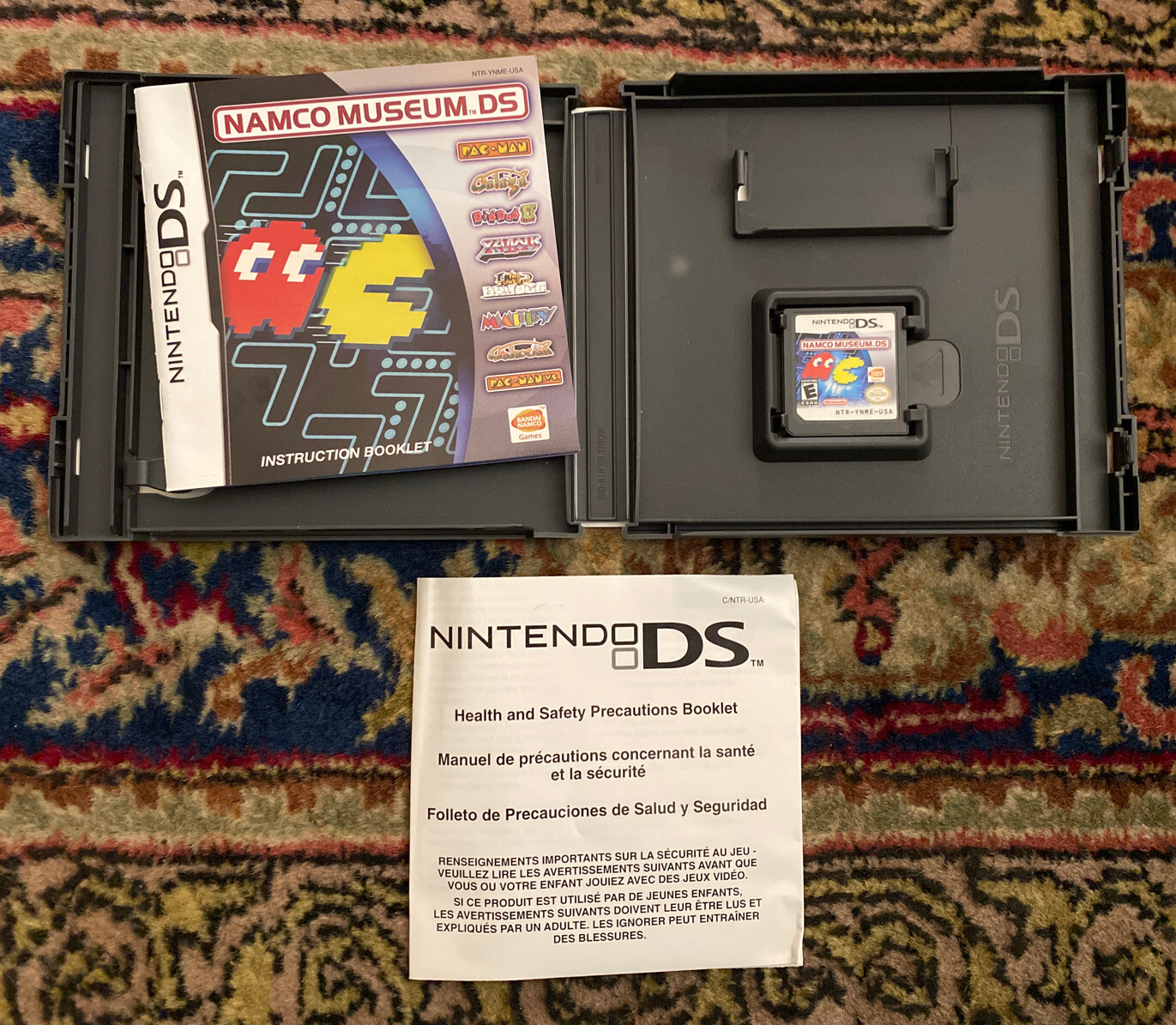 Namco Museum DS Pac Man Galaga Dig Dug More+ Nintendo DS COMPLETE Mint ...