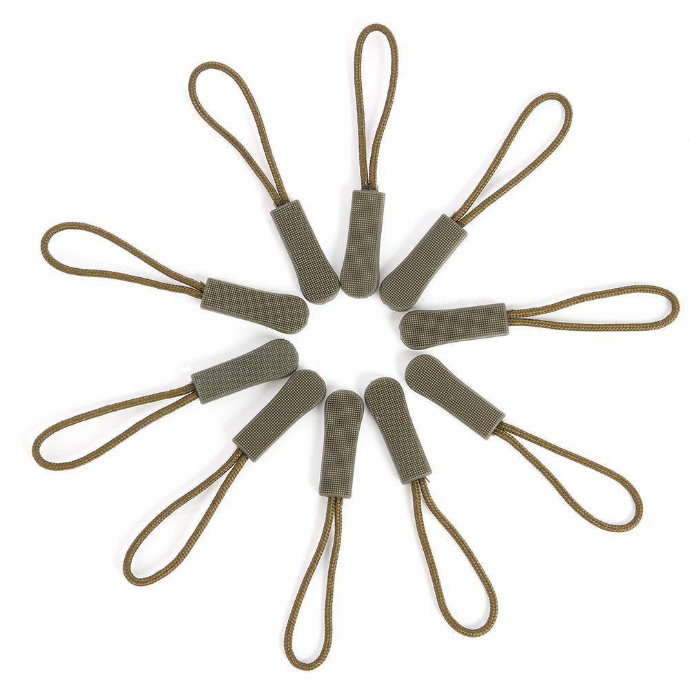 AU Zipper Puller Durable Elastic Rope + Plastic Anti-Skid End Fit Rope ...