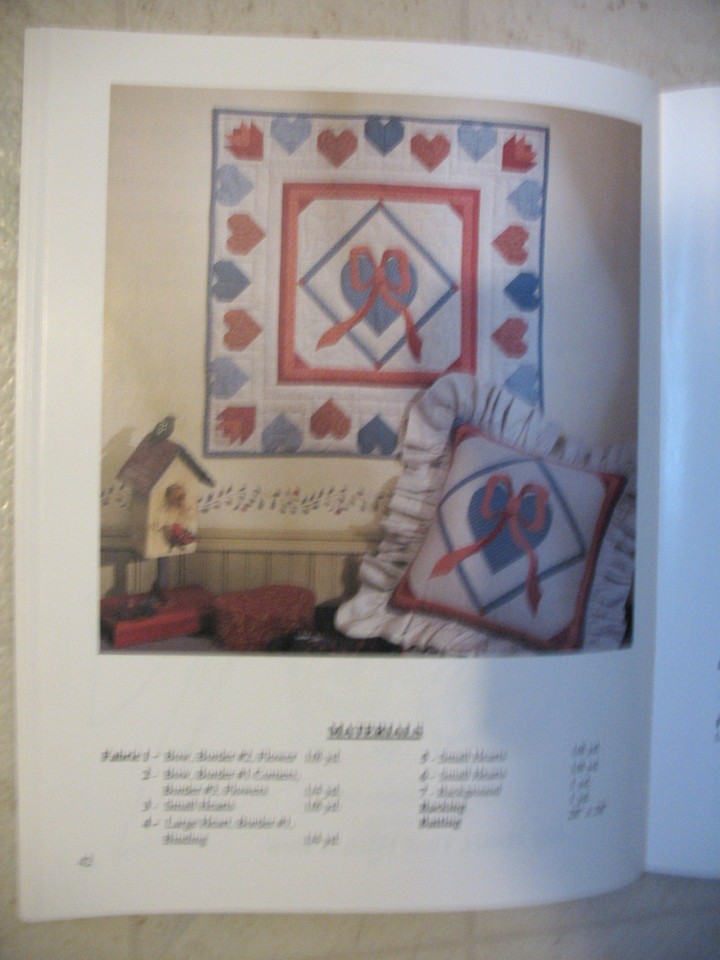 Hearts are Forever QUILT PATTERN BOOK Collection Timeless Designs FC ...
