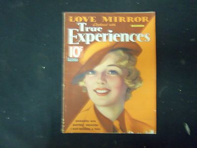 1935 DEC TRUE EXPERIENCES MAGAZINE - NICE COVER, STORIES, PHOTOS & ADS ...