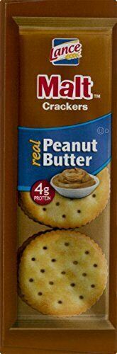 Lance Malt Crackers With Real Peanut Butter Sandwich | eBay