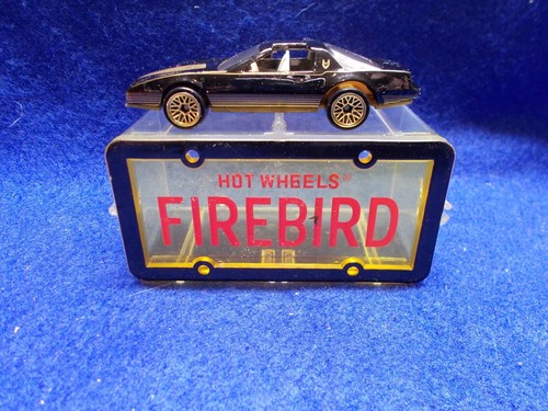 Hot Wheels License Plate Series 1982 Black Pontiac Firebird | eBay
